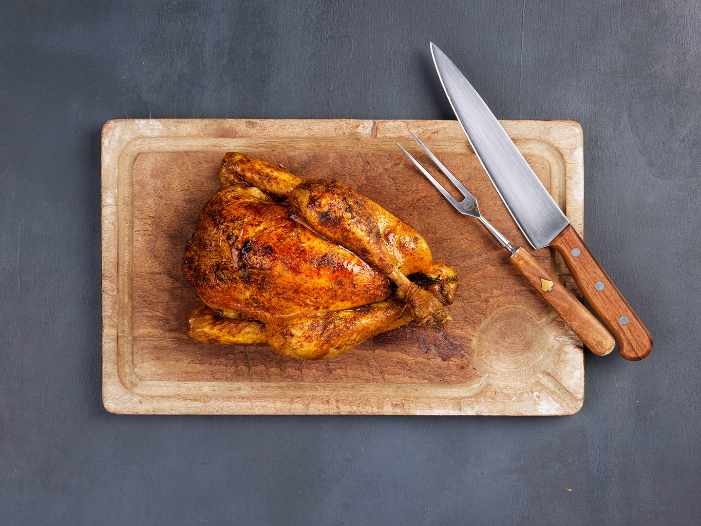 Ganzes Poulet vom Grill | Migusto